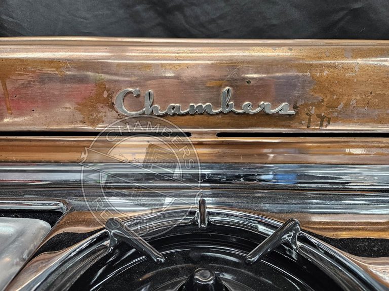 Past Work - Chambers Rescue Vintage Stove Restoration