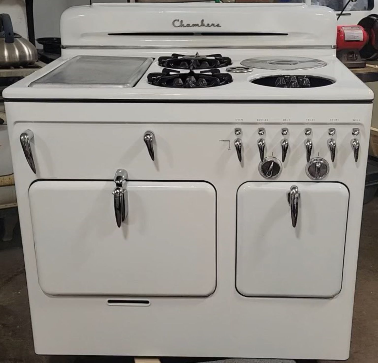 Recently Restored Stoves - Chambers Rescue Vintage Stove Restoration