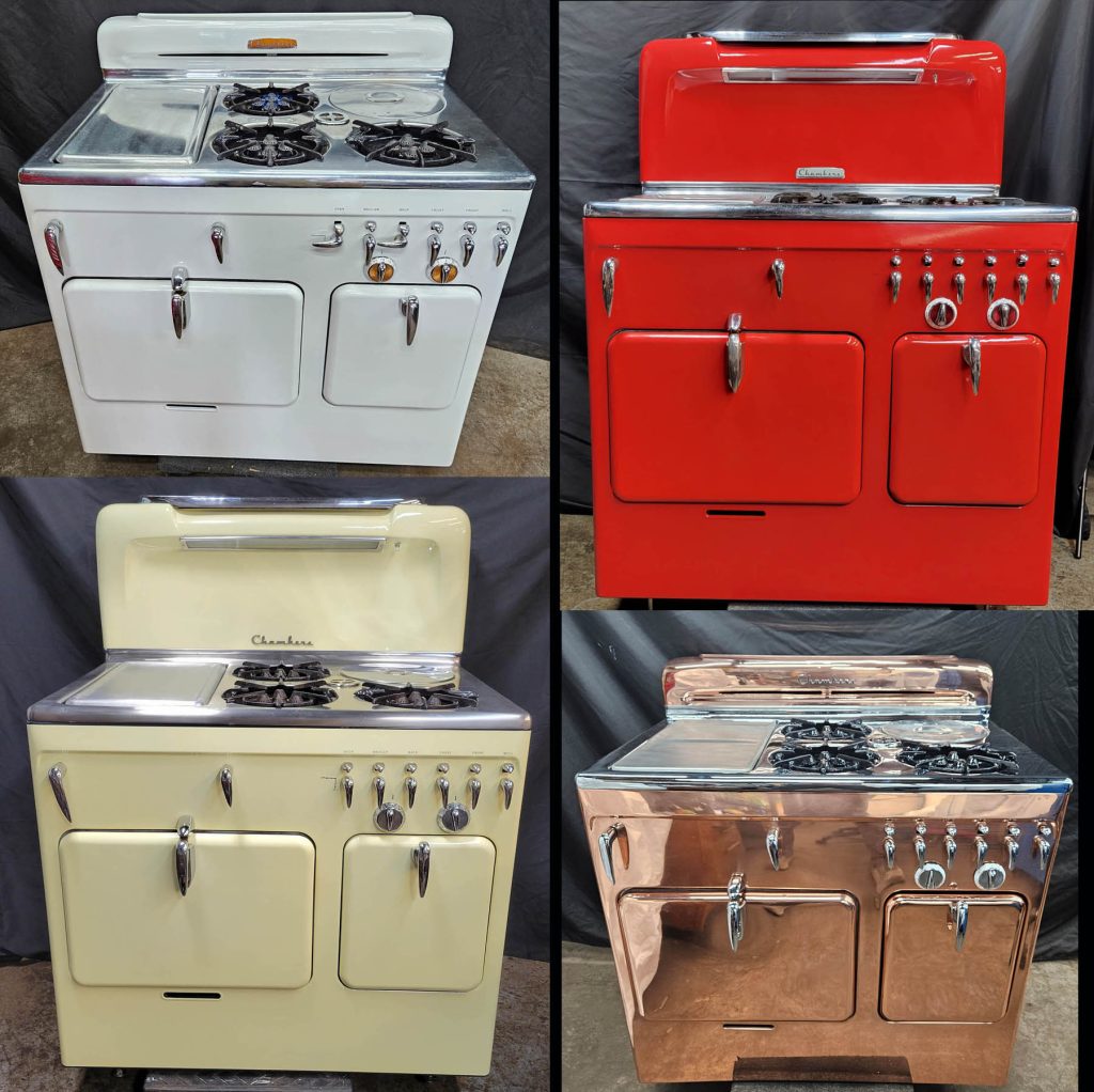 Available Stoves - Chambers Rescue Vintage Stove Restoration