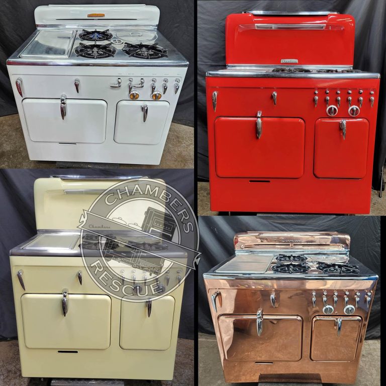 Available Stoves - Chambers Rescue Vintage Stove Restoration
