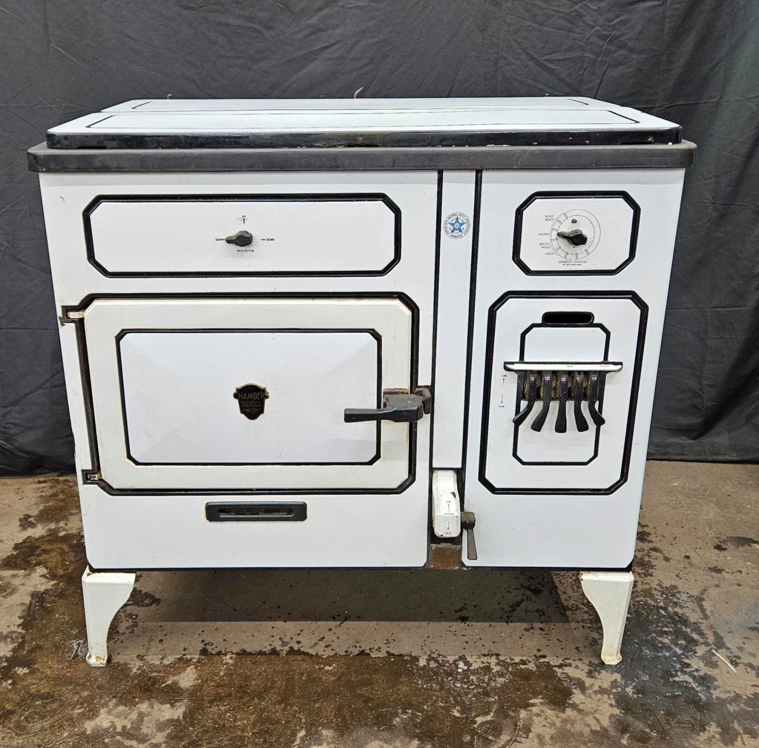 Available Stoves - Chambers Rescue Vintage Stove Restoration