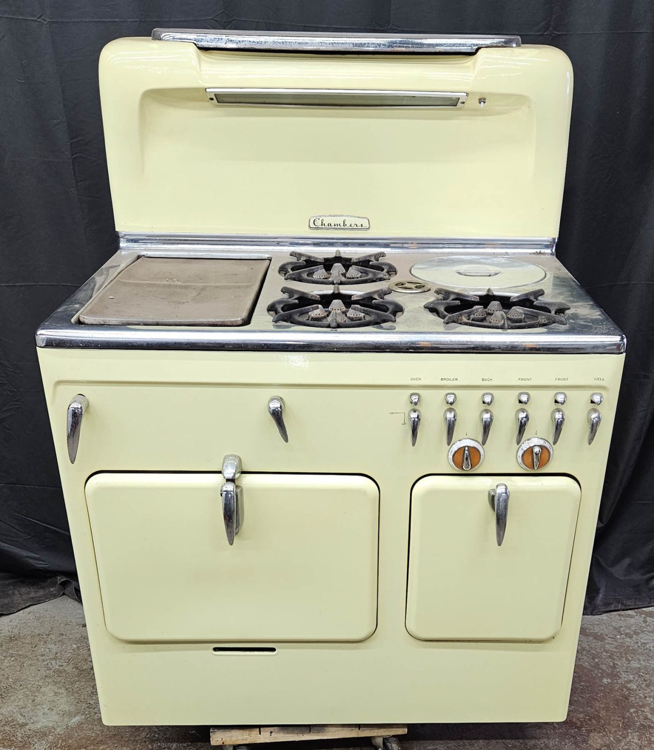 Available Stoves - Chambers Rescue Vintage Stove Restoration