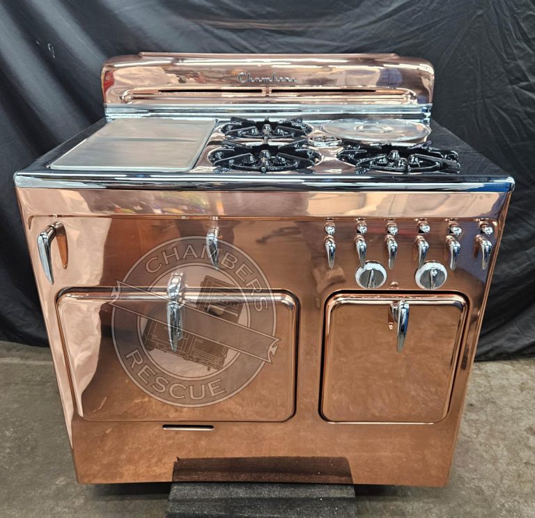 Past Work - Chambers Rescue Vintage Stove Restoration