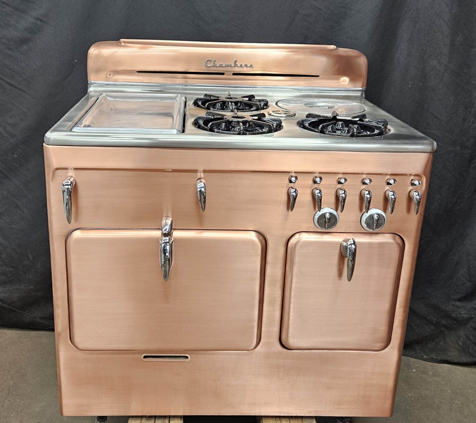 Recently Restored Stoves - Chambers Rescue Vintage Stove Restoration