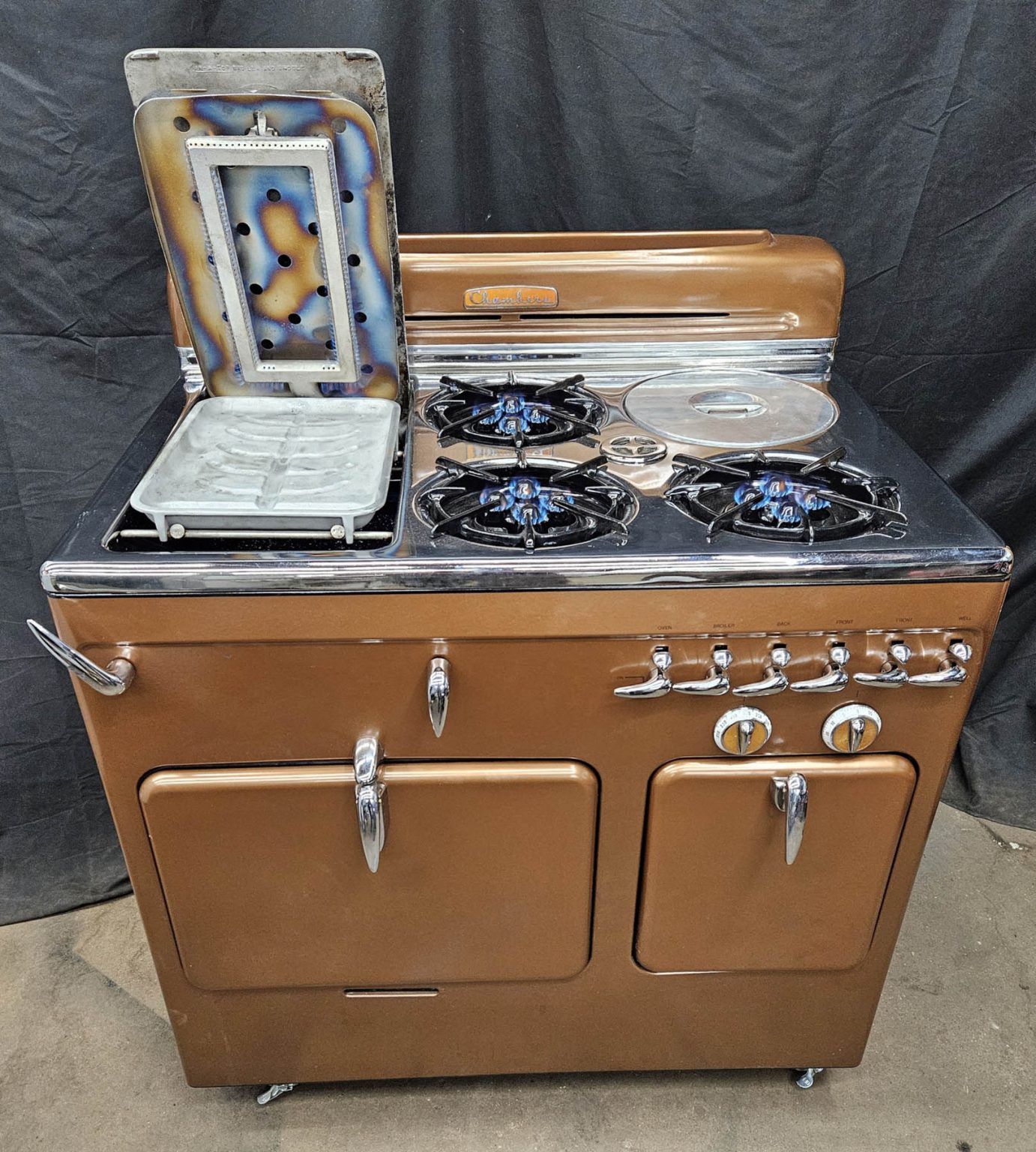 Recently Restored Stoves - Chambers Rescue Vintage Stove Restoration