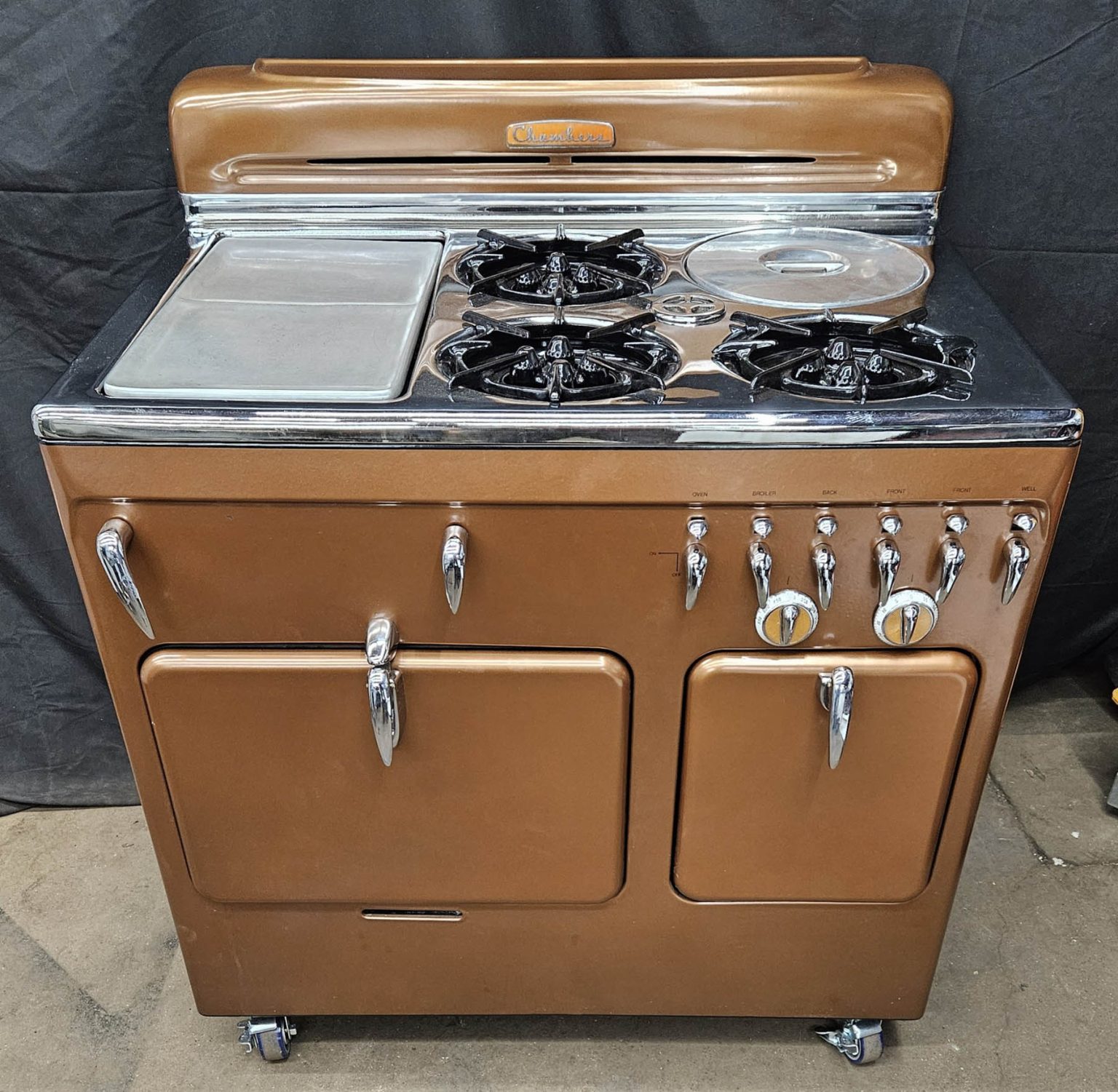 Recently Restored Stoves - Chambers Rescue Vintage Stove Restoration