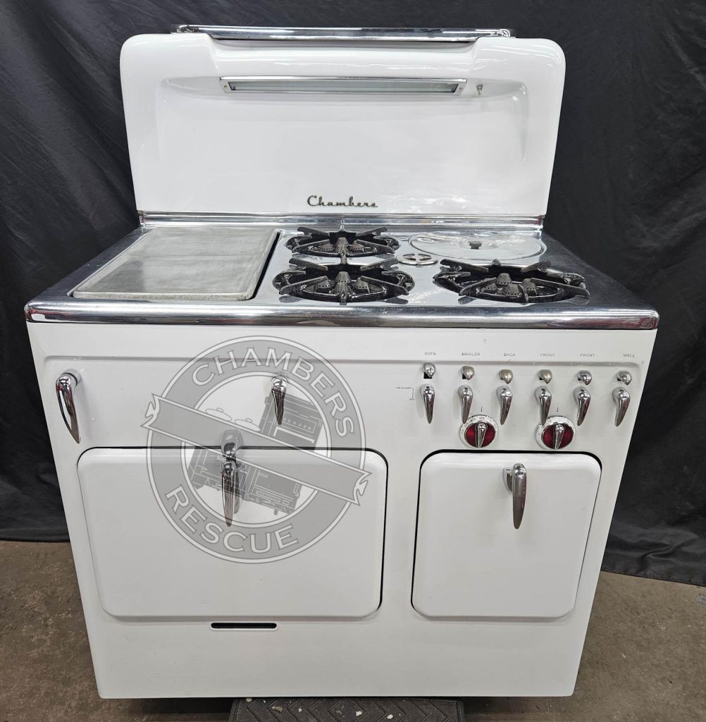 The Restoration Process - Chambers Rescue Vintage Stove Restoration